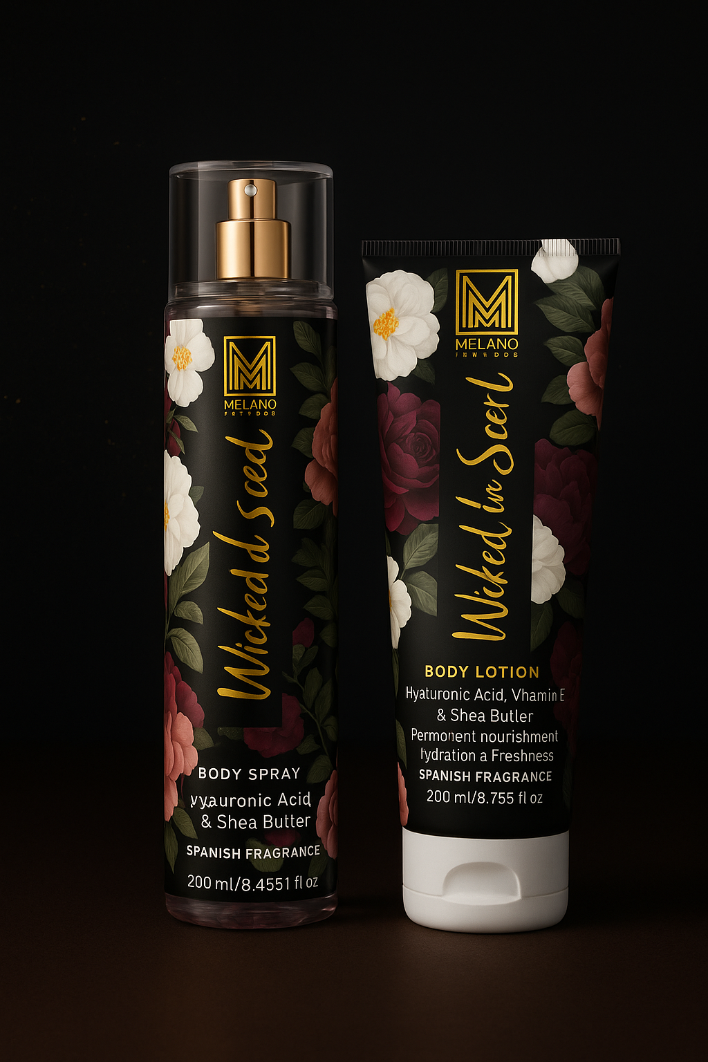 Melano Pharma - Wicked In Secret Body Lotion & Body Splash – Saham Gate