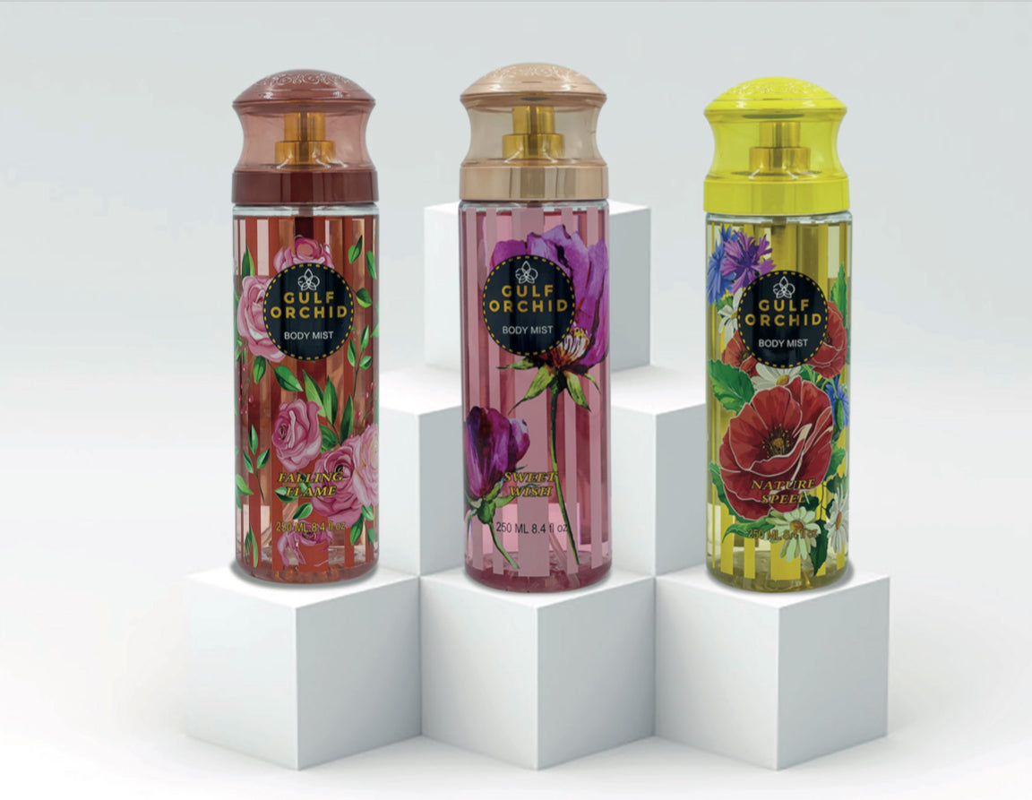 Gulf Orchid Body Mist - FALLING FLAME BODY MIST – Saham Gate