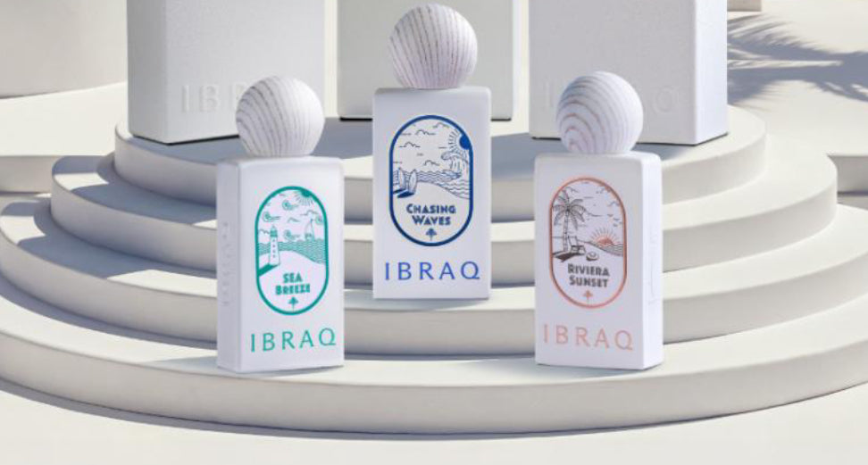 Ibrahim Al-Qurashi (Ibraq) - 3 perfumes (10ml each) : Sea Breeze (10ml – Saham Gate